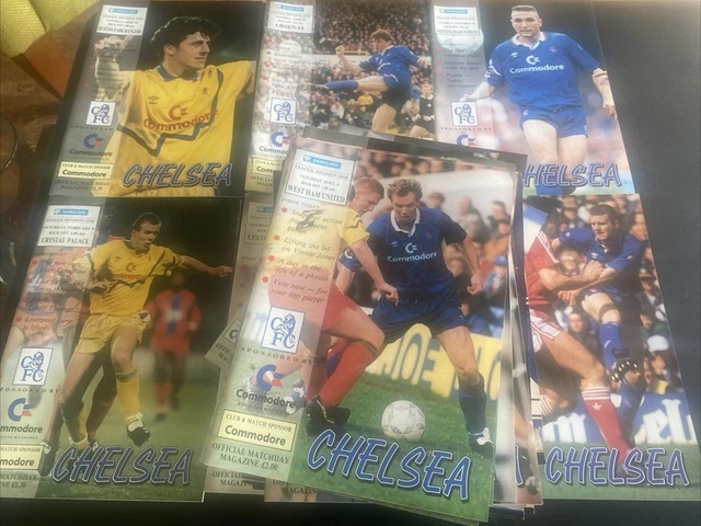 50+ CHELSEA FOOTBALL Programmes 1960s Onwards £7.55 - PicClick UK
