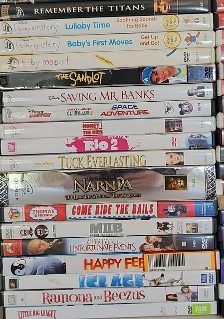 WHOLESALE LOT 100+ DVDs Kids & Family Children's Baby Pixar Disney Thomas Potter $13.69 ...