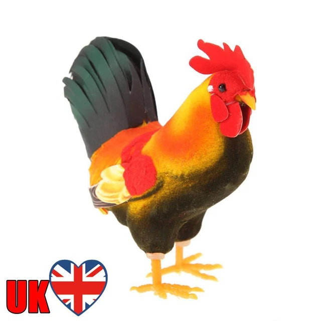 SIMULATION FOAM ROOSTER Model Fake Artificial Imitation Miniature ...