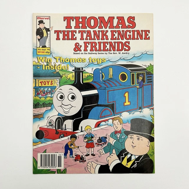 VINTAGE THOMAS THE Tank Engine & Friends Magazine No 180 Marvel Comic ...