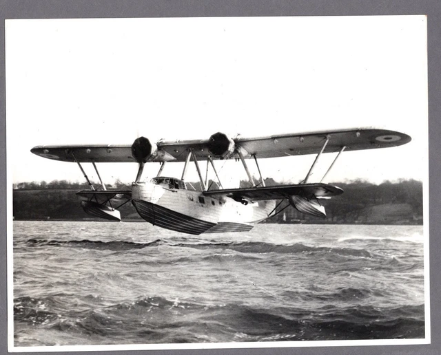 SAUNDERS ROE SARO London A.27 Flying Boat Large Vintage Manufacturers ...
