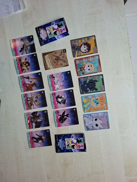DREAMWORKS KAYOU 30TH Anniversary Hits Cards Bundle How to Train Your ...