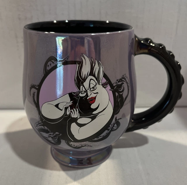 DISNEY URSULA THE Little Mermaid Tentacle Coffee Mug Purple Sea Witch ...