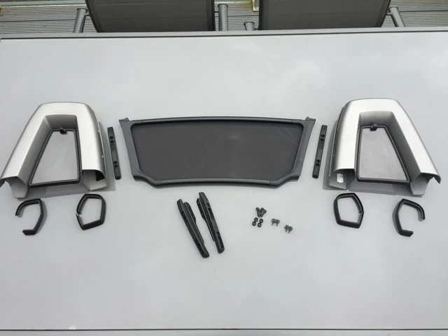 BMW Z4 E85 Complete Wind Deflector Kit With All Parts Wind Break ...