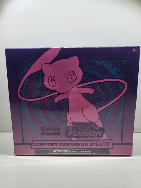 COFFRET ETB SCELLÉ Pokémon Épée Et Bouclier Poing De Fusion Français ...