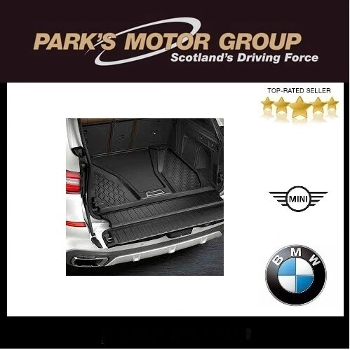 BMW GENUINE BOOT Trunk Fitted Luggage Compartment Mat X5 G05 ...