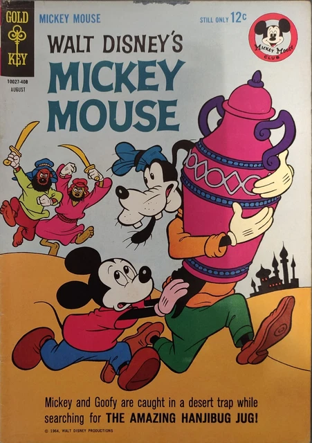 GOLD KEY WALT disney's MICKEY MOUSE N°96 aout. 1964 (10027-408) EUR 5 ...