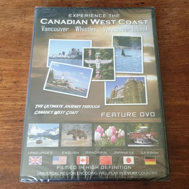 EXPERIENCE THE CANADIAN West Coast DVD BRAND NEW SEALED! FREE POST $21. ...