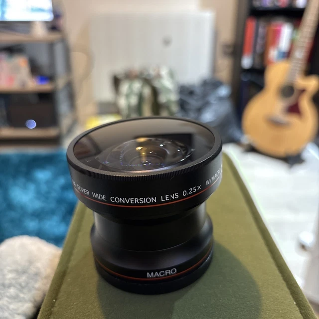DIGITAL KING AF ULTRA SUPER WIDE CONVERSION LENS 0.25X W/MACRO 52mm £16 ...