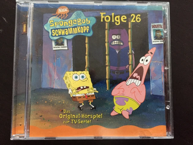 SPONGEBOB SCHWAMMKOPF FOLGE 26 - Orig. Hörspiel auf CD neuwertiger ...