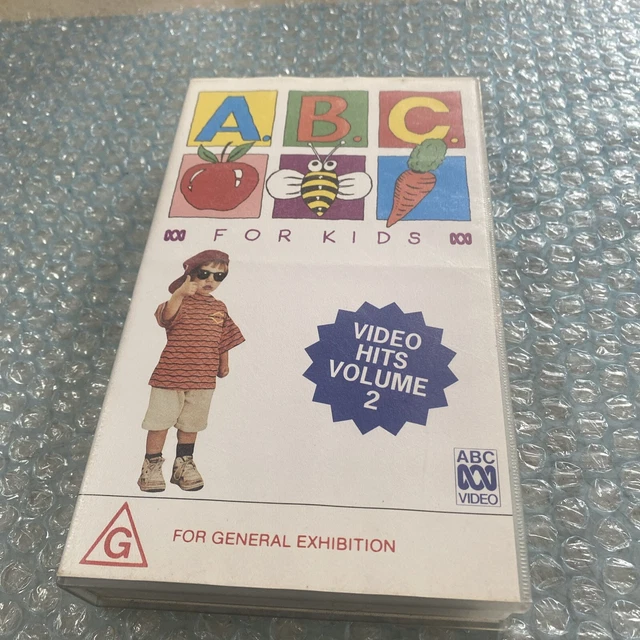 ABC FOR KIDS Video Hits Volume 2 - VHS - Cleaned & Tested $18.27 ...
