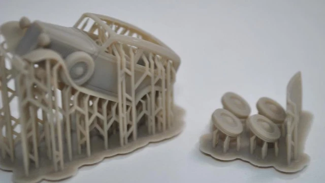 3D KIT (De) - German Saloon Car With Fabric Roof Panel 310 £4.99 ...