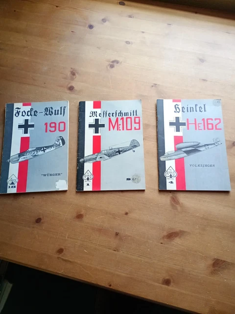 MESSERSCHNIT FOCKE WULF Heinkel Me 109 190 He162 Volsjager The Aero ...