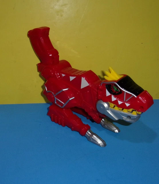 POWER RANGERS DINO Super Charge Deluxe rot T-Rex Morpher Blaster ...