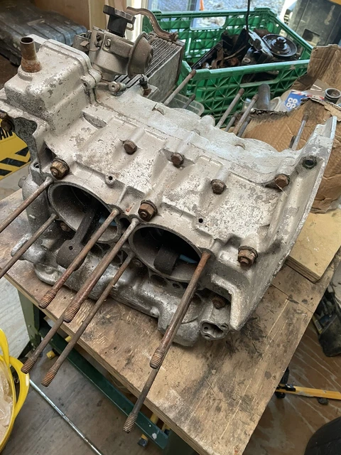 VW T2 TYPE 4 Engine Crankcase CU Code 2l Beetle Bay £50.00 - PicClick UK