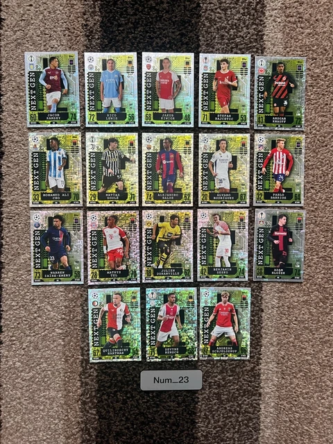 MATCH ATTAX 2023/24 2024 Champions League Next Gen £0.99 - PicClick UK