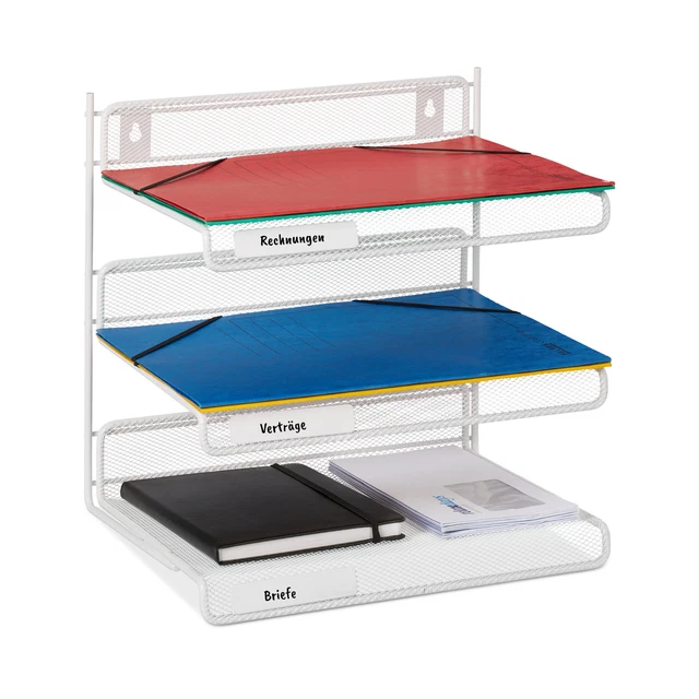 DOKUMENTENABLAGE ABLAGEFACH DIN A4 Briefablage Ablage Papierablage ...
