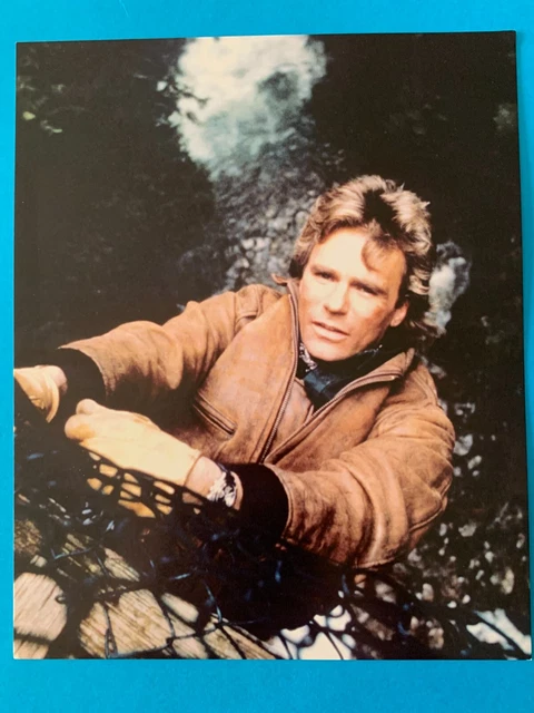 RICHARD DEAN ANDERSON : MACGYVER, RARE TV SHOW CARD COLLECTOR VINTAGE ...