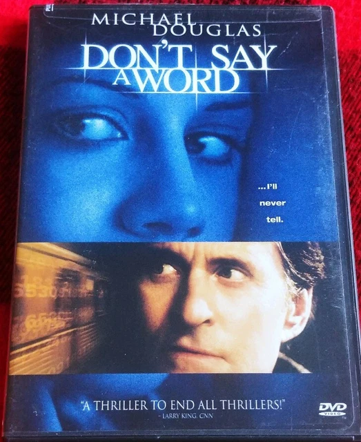 DONT SAY A Word (DVD, 2002) $6.99 - PicClick CA