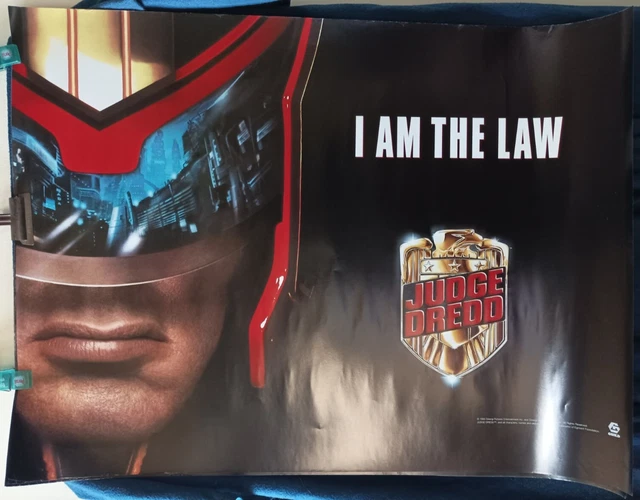JUDGE DREDD SYLVESTER Stallone Original Quad Cinema Poster £59.99 ...
