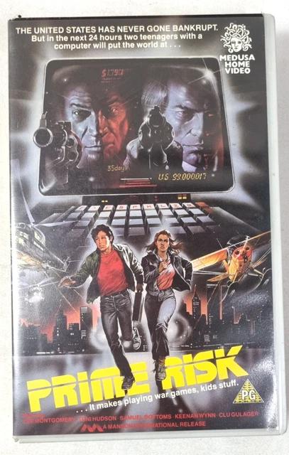 PRIME RISK 1988 Vintage Medusa VHS Cassette Film Movie Big Box Ex Rental £5.43 - PicClick UK