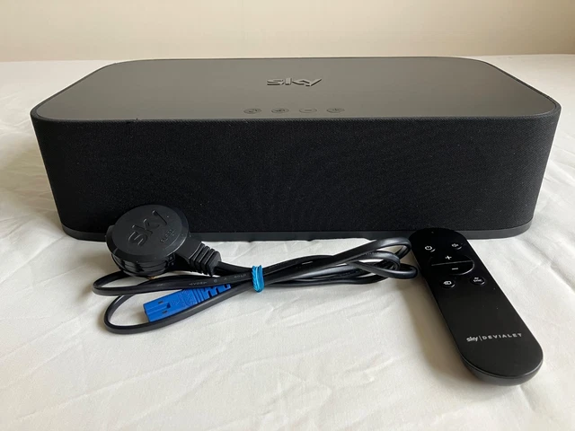 SKY SB100 DEVIALET Digital Soundbox Speaker, Remote & Cable inc, VGC. £ ...