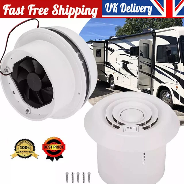 24V ROOF VENT Fan Camper Van Motorhome RV Caravan Skylight Vent £28.88 ...