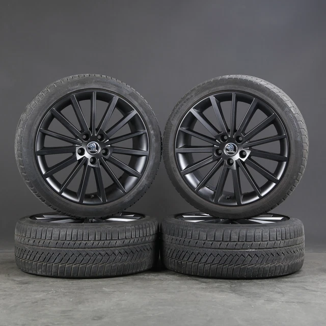 18 INCH WINTER Wheels Original Skoda Octavia III 5E Turini 5E0601025K ...