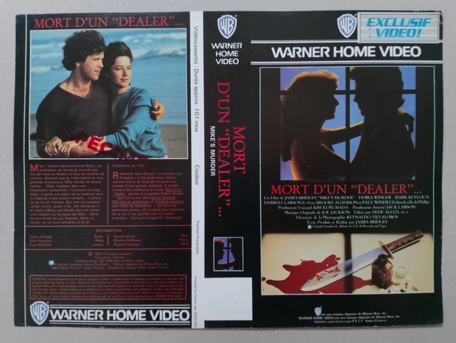JAQUETTE VHS - Mort D'un Dealer - Vhs Sleeve - Mike's Murder - Debra Winger EUR 7,00 - PicClick FR