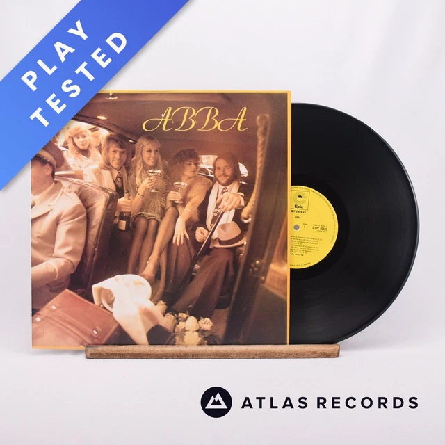 ABBA ABBA LP Album Vinyl Record 1975 EPC 80835 Epic - EX/VG+ £20.50 ...