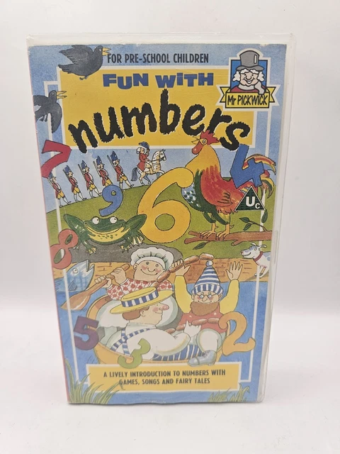 FUN WITH NUMBERS Vhs - Rare Retro Movie Tape £17.95 - PicClick UK