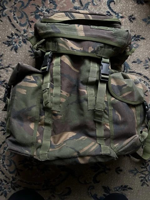 BRITISH ARMY PATROL Pack 30 Litre NI DPM IRR Bergen Backpack Day Sack £ ...