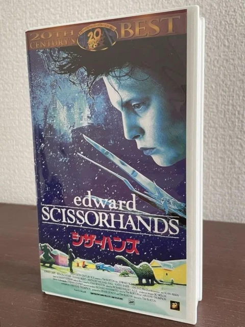 SCISSOR HANDS VHS Johnny Depp Winona Ryder e1 £44.90 - PicClick UK