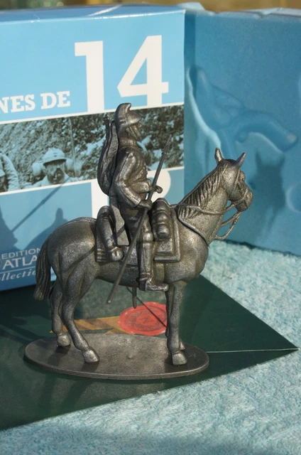 SOLDATS PLOMB MHSP Coffret Atlas Campagnes De 14/18 Le Dragon A Cheval De 1914 EUR 19,00 ...