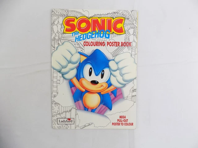 LIKE NEW SONIC The Hedgehog Colouring Poster Book $244.30 - PicClick AU
