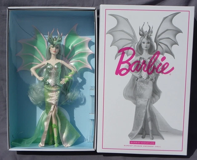 2019 MATTEL GHT44 Barbie DRAGON EMPRESS Mythical Doll Muse Empress NRFB ...