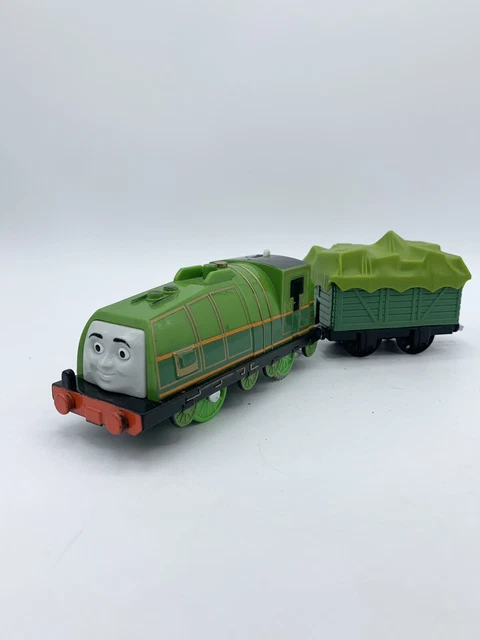 THOMAS & FRIENDS Trackmaster Gator Motorized Engine 2013 W/ Green Cargo ...