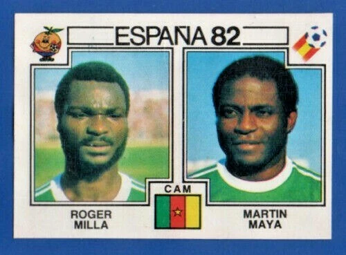 FIGURINA CALCIATORI PANINI Espana 82 Rec/Removed N.98 Milla Maya ...