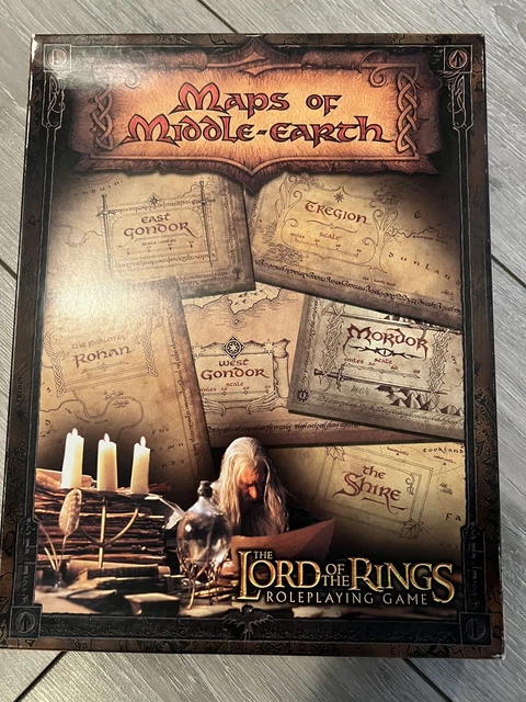 MAPS OF MIDDLE EARTH: THE LORD OF THE RINGS MAP SET By Daniel Reeve ...