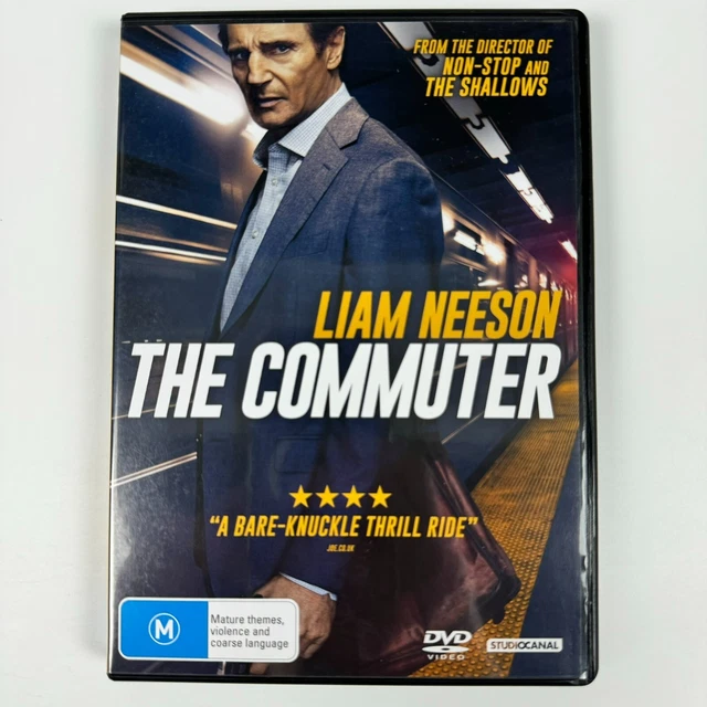 THE COMMUTER (DVD, 2018) Liam Neeson Vera Farmiga Sam Neill Jonathan ...
