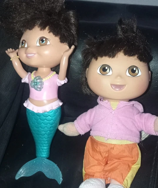 DORA THE EXPLORER Talking mattel and fisher price toys mermaid £16.00 ...