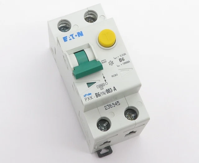 Interruttore Eaton Pxk B6 1n 003 A Fi Ls Tipo A Interruttore Protezione