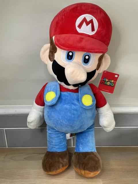 SUPER MARIO BROS Plush 22” Soft Toy Large Jumbo Good Stuff 2022 £13.99 ...