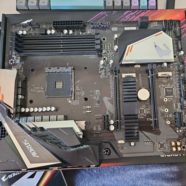 GIGABYTE B450 AORUS ELITE ATX Socket AM4 Motherboard AMD DDR4 £73.52 ...