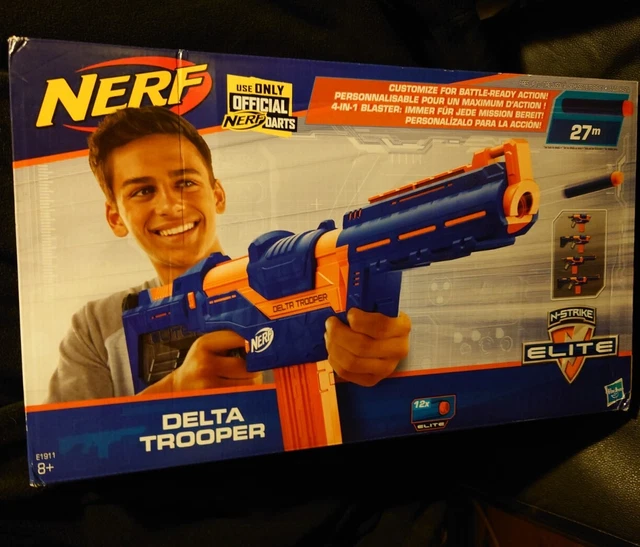 NERF N-STRIKE ELITE Delta Trooper Gun Blaster NEW £60.00 - PicClick UK