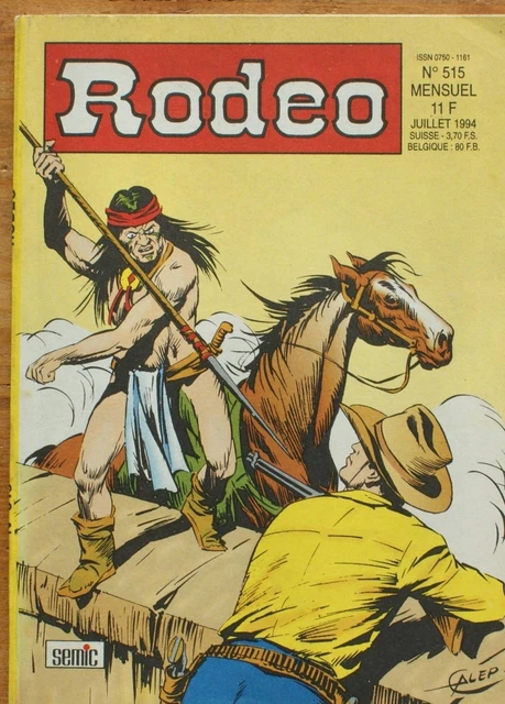 013047 - RODÉO numéro 515 [bd,western,comic] EUR 3,00 - PicClick FR
