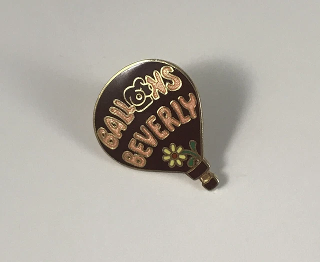 VINTAGE BALLOONS BEVERLY Special Shape Hot Air Balloon Lapel Pin £9.41 ...
