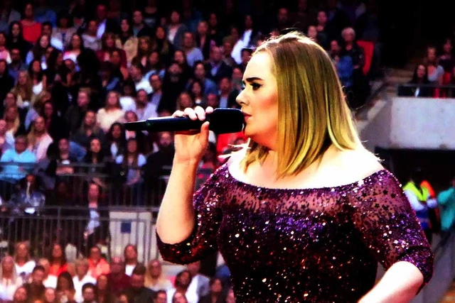 ADELE PERFORMING LIVE at Wembley Stadium 2017 photograph picture poster print £3.83 - PicClick UK