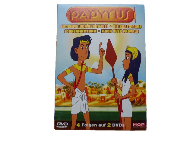 PAPYRUS 3 DVDS Kraftprobe Sonnenfinsternis Fluch Tempel Abu Simpel wie ...
