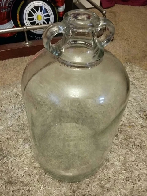 USED GLASS DEMIJOHN 5L Home Brewing Wine / Beer / Cider Making £7.00 ...